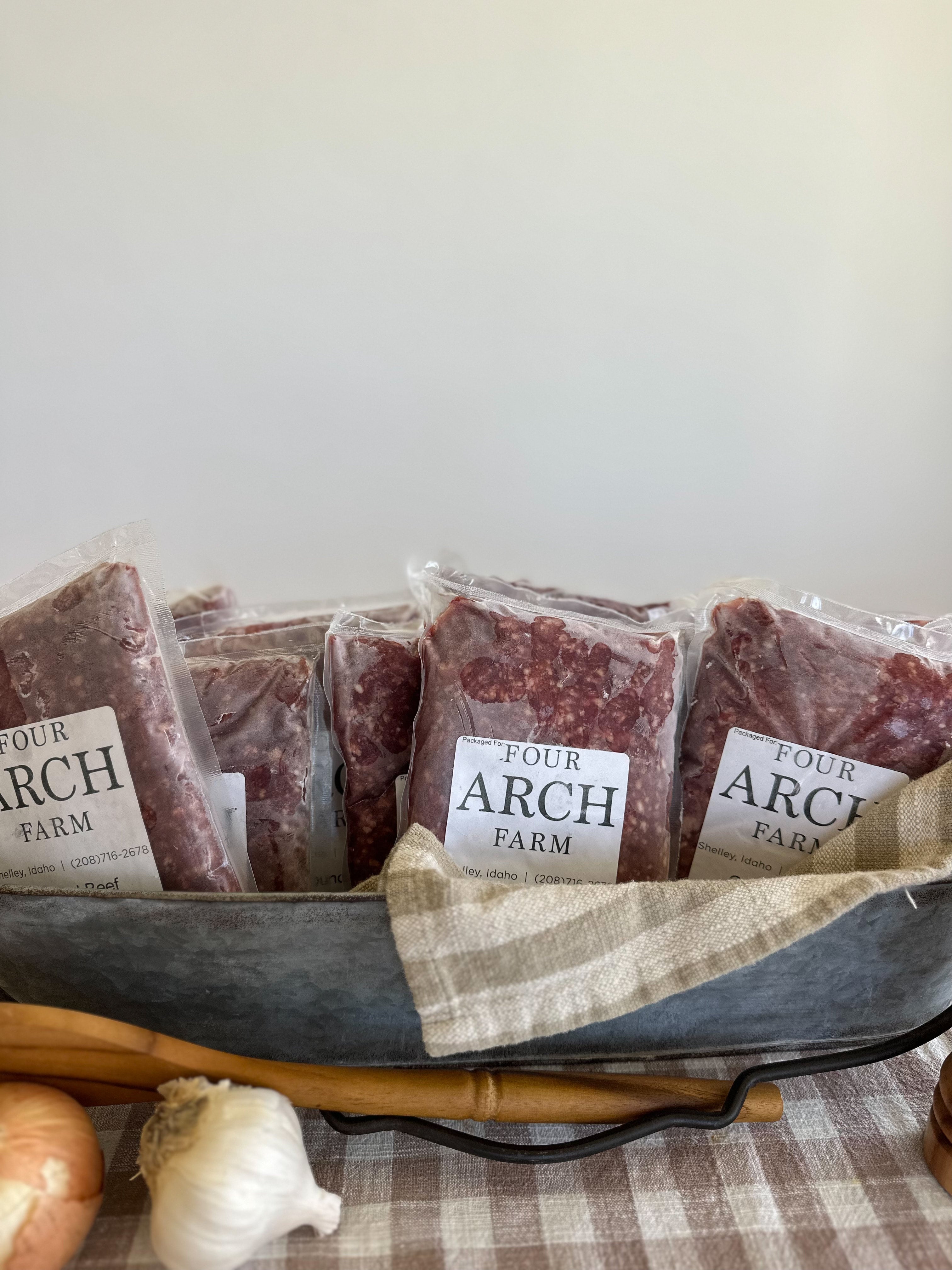 Grassfed Beef Rancher’s Bundle (30 lbs) | Four Arch Farm