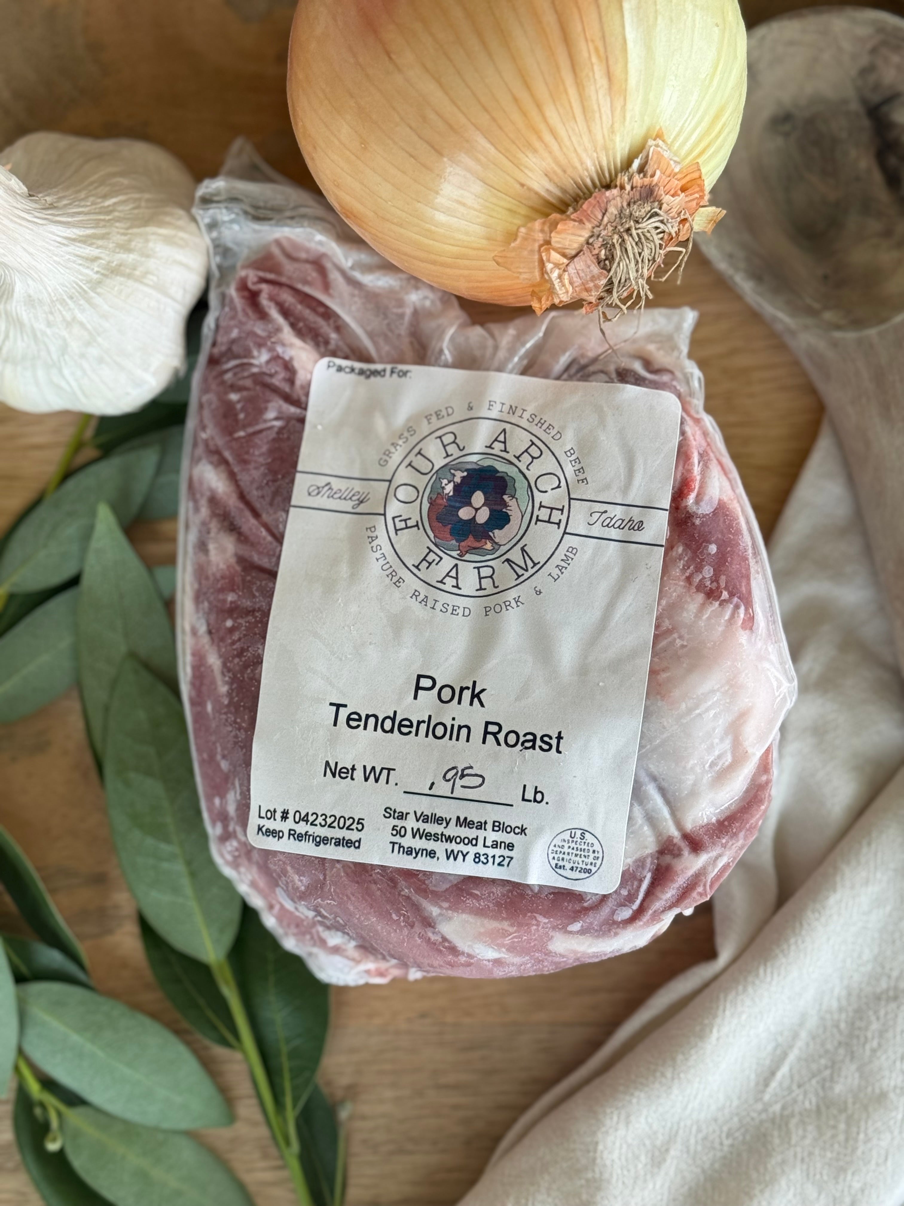 Pasture Raised Pork Tenderloin | Four Arch Farm