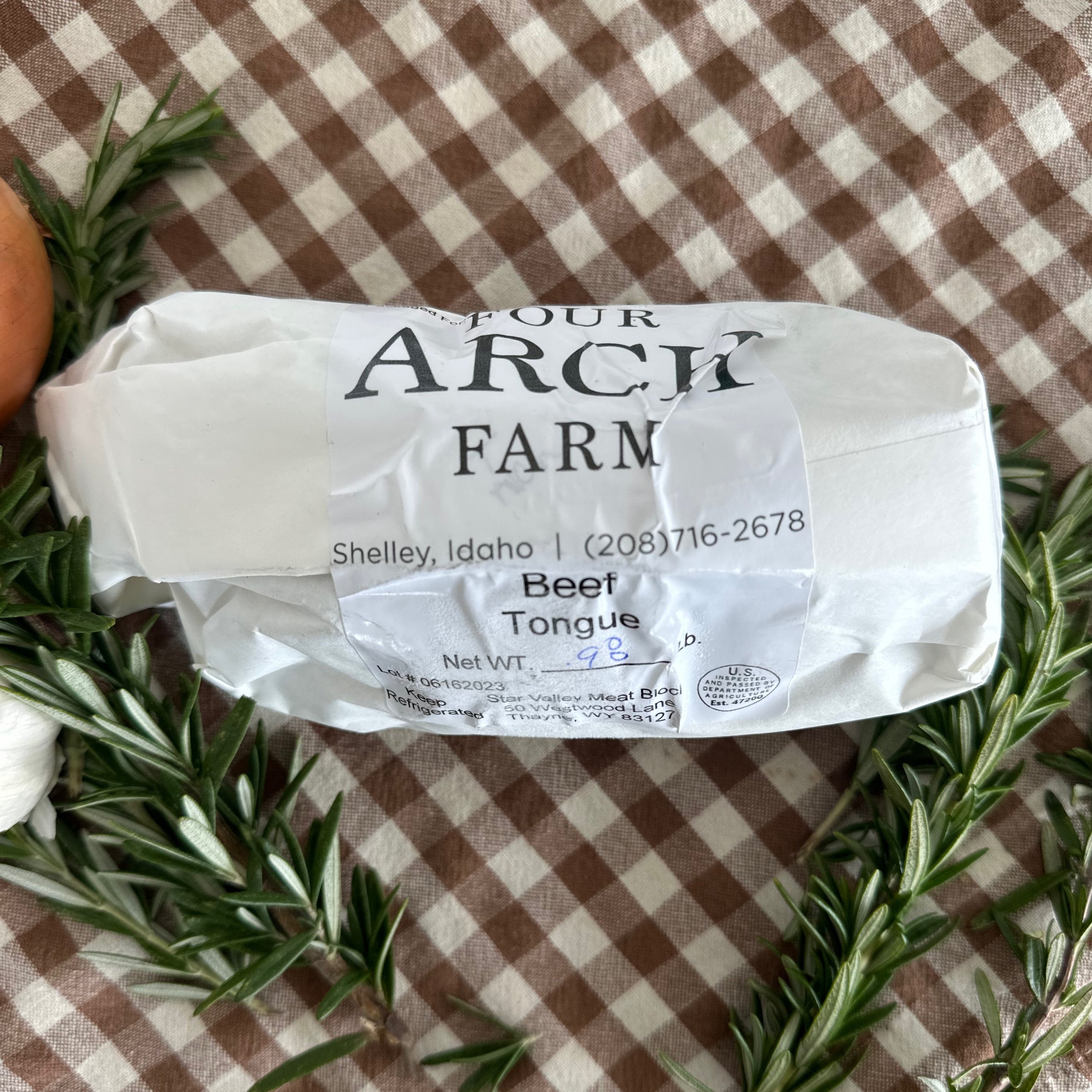 Grassfed Beef Tongue | Four Arch Farm